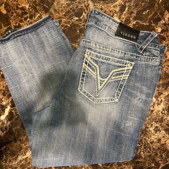 Vigoss | Jeans | Vigoss The Chelsea Boyfriend Capris Size 22 Length 25 ...